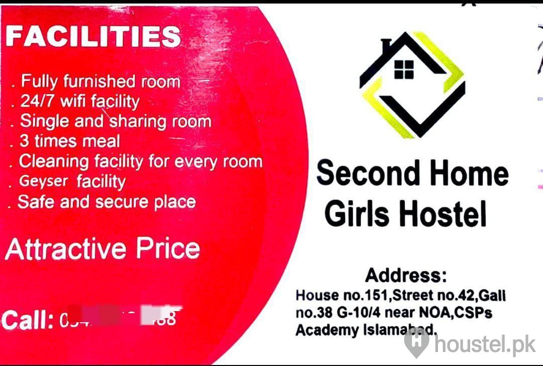 Second home Girls hostel Islamabad - Girls Hostel in G-10/4 Islamabad ...